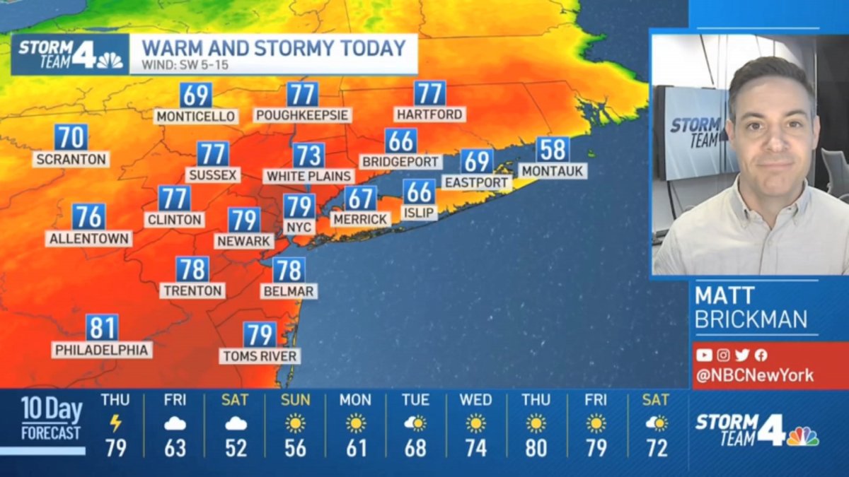 Latest Forecast From Storm Team 4 – NBC New York