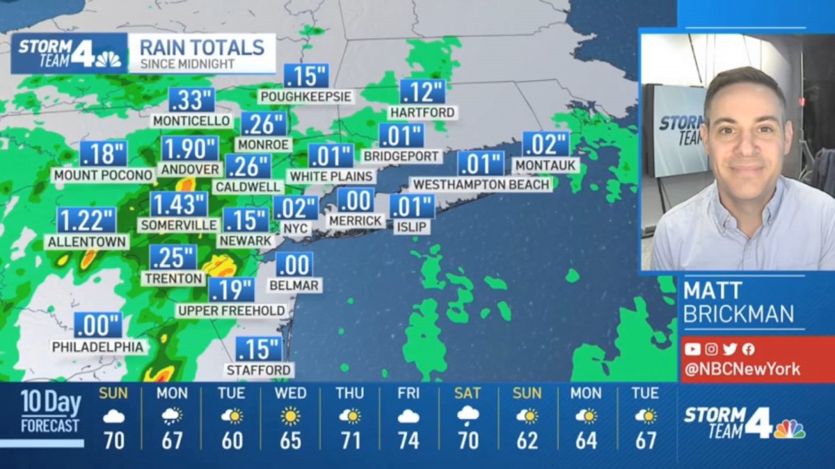 Latest Forecast From Storm Team 4 – NBC New York
