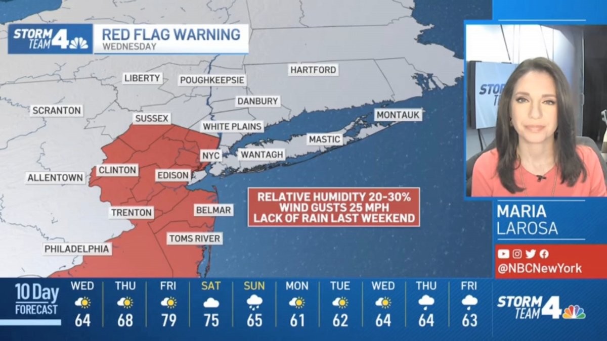 Latest Forecast From Storm Team 4 – NBC New York