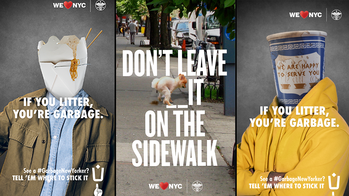 NYC Sanitation Department Debuts Hilarious Ad Campaign – NBC New York