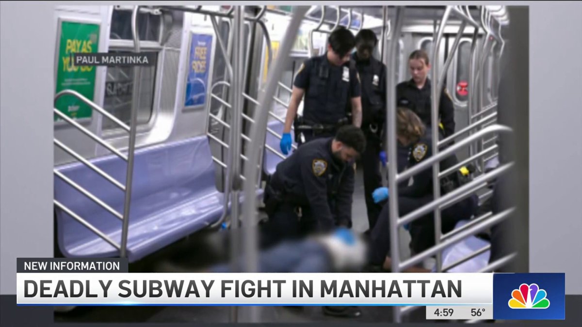 Subway Fight Turns Deadly in Manhattan – NBC New York