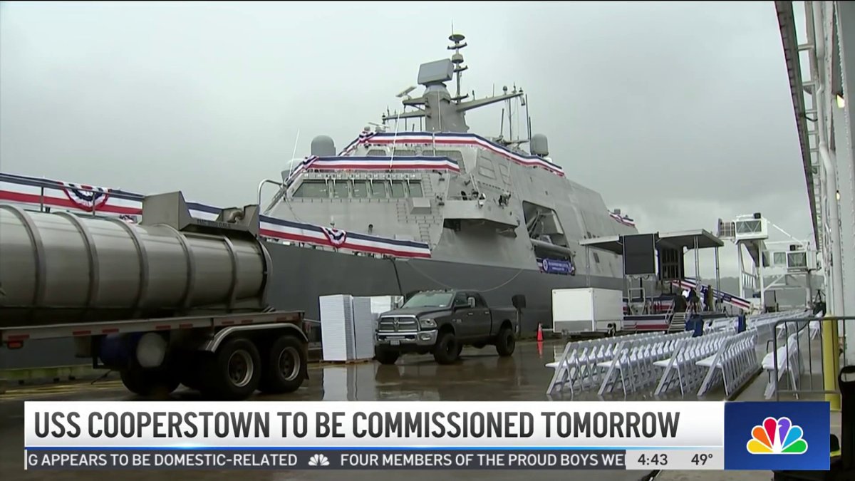 USS Cooperstown Honors Baseball – NBC New York