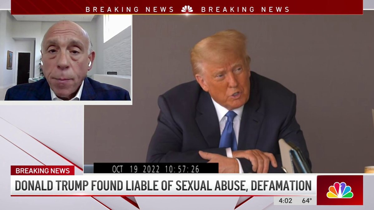 Legal Expert Talks on Trump Civil Rape Case Verdict – NBC New York