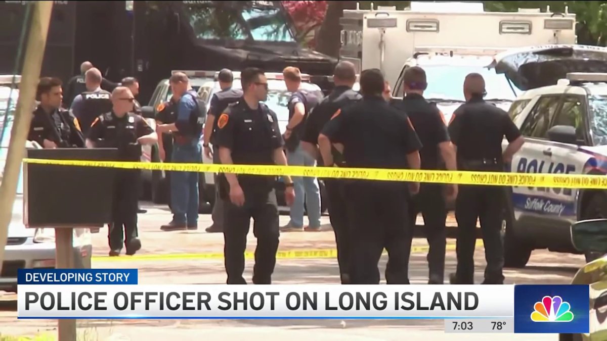 Police Officer Shot On Long Island Suspect Arrested After Standoff