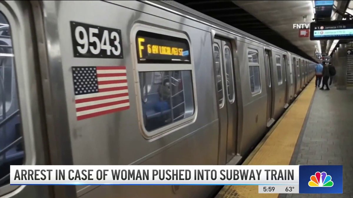 Arrest in Case of Woman Pushed Into Subway Train – NBC New York