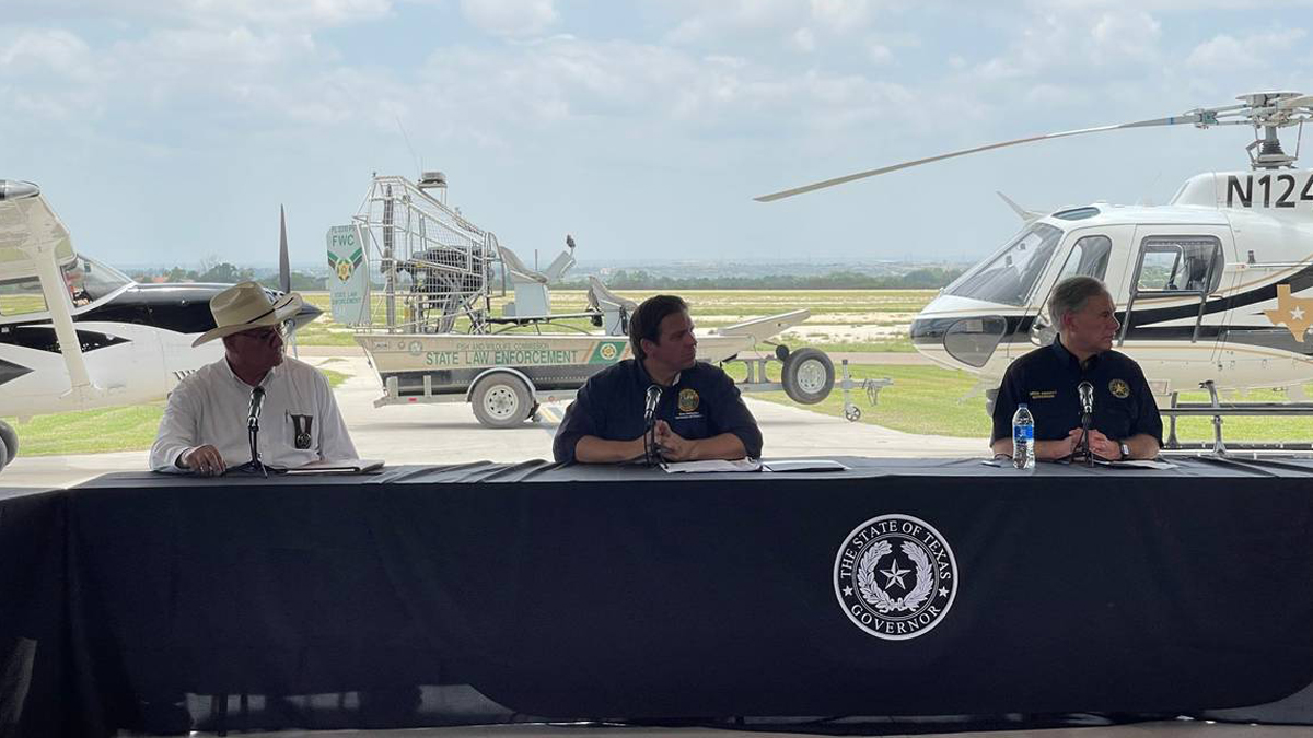 Florida Gov. DeSantis Sending Law Enforcement, Soldiers to Southern ...
