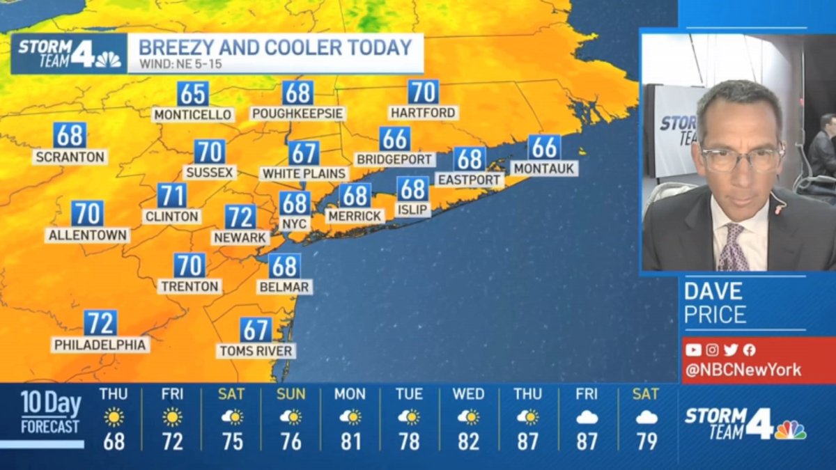 Latest Forecast From Storm Team 4 – NBC New York