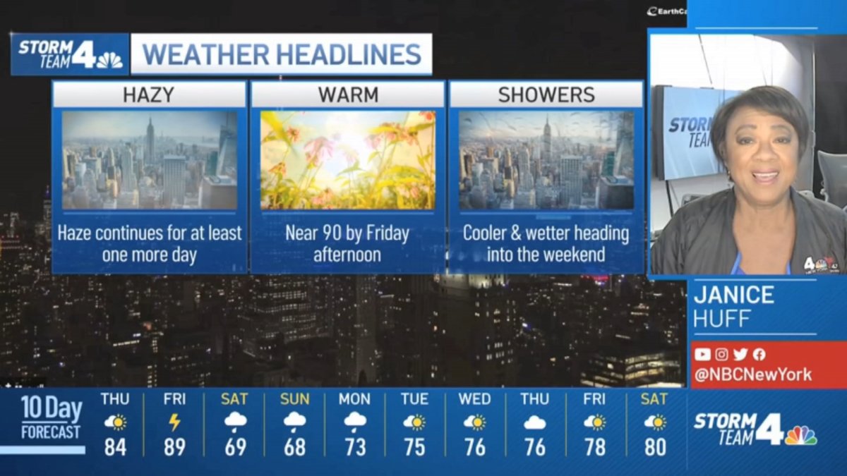 Latest Forecast From Storm Team 4 – NBC New York