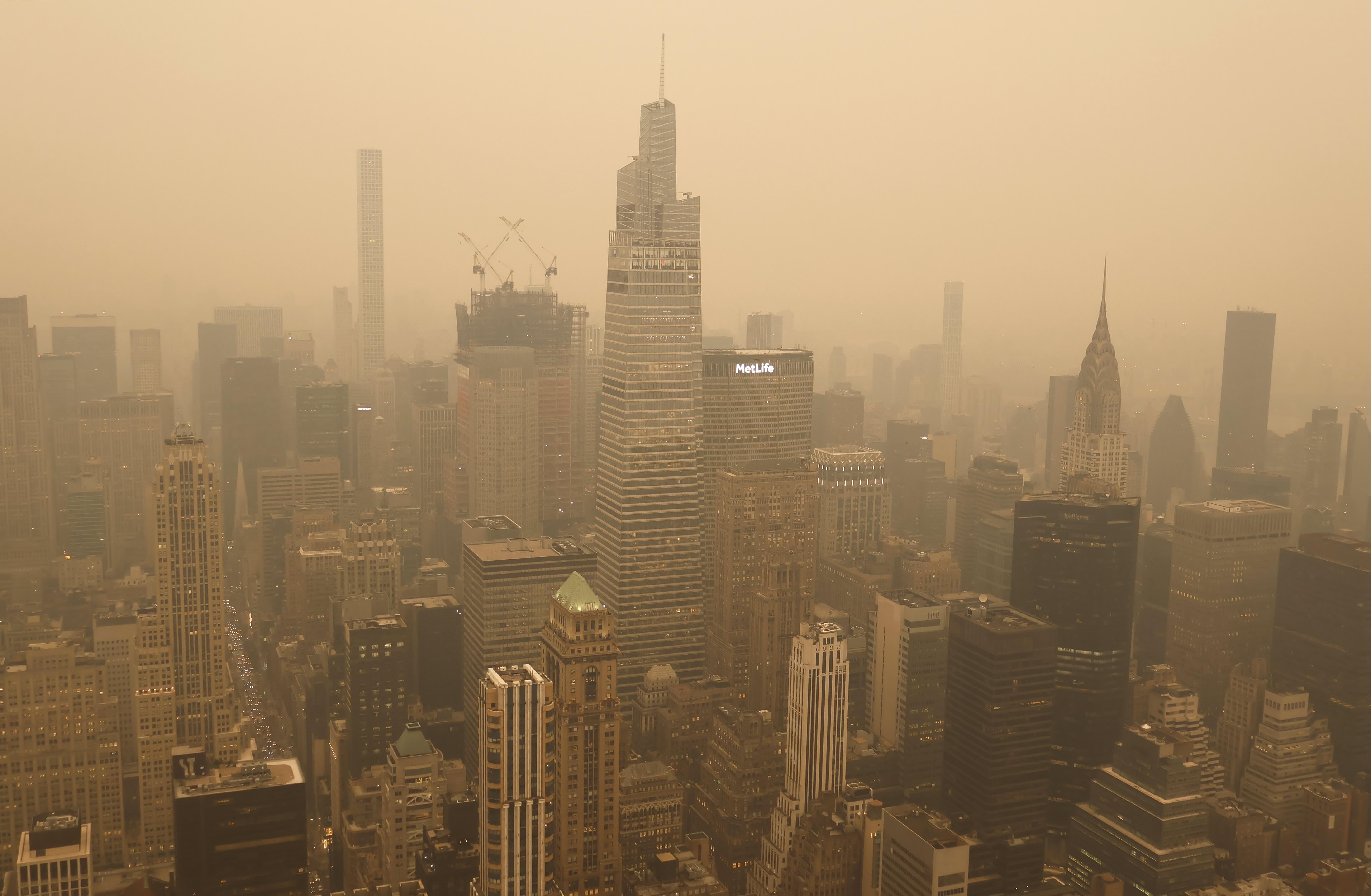 New York smoke pictures show ‘apocalyptic’ scenes – NBC New York