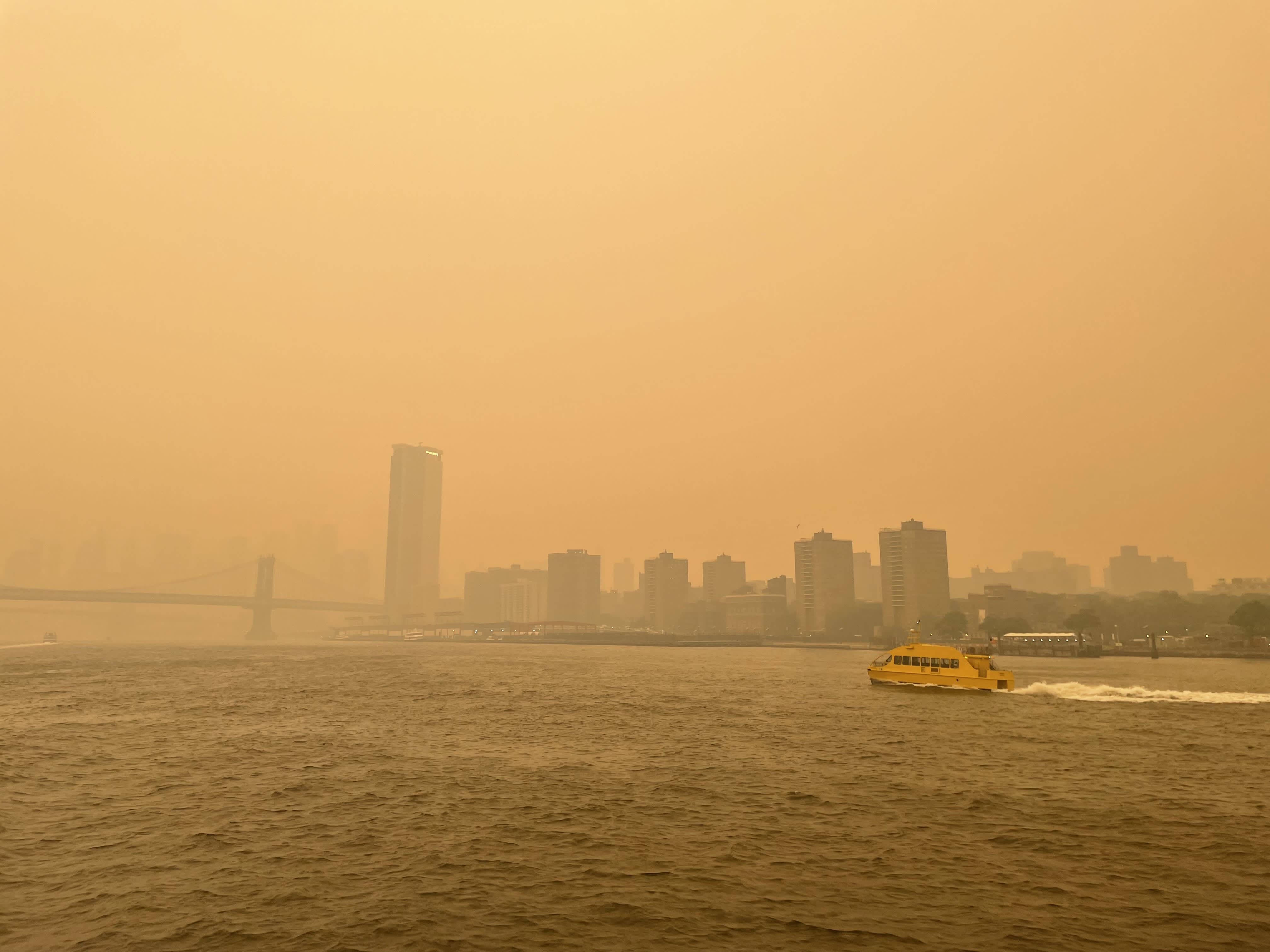 New York smoke pictures show ‘apocalyptic’ scenes – NBC New York