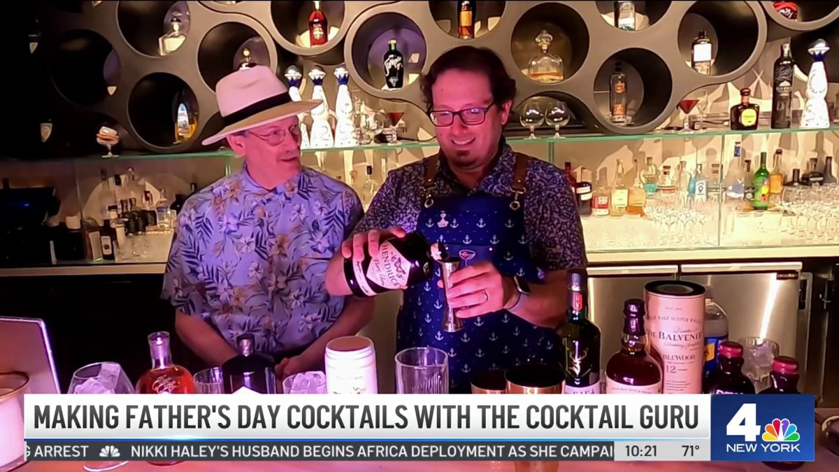 Making Father’s Day Cocktails With the Cocktail Guru – NBC New York