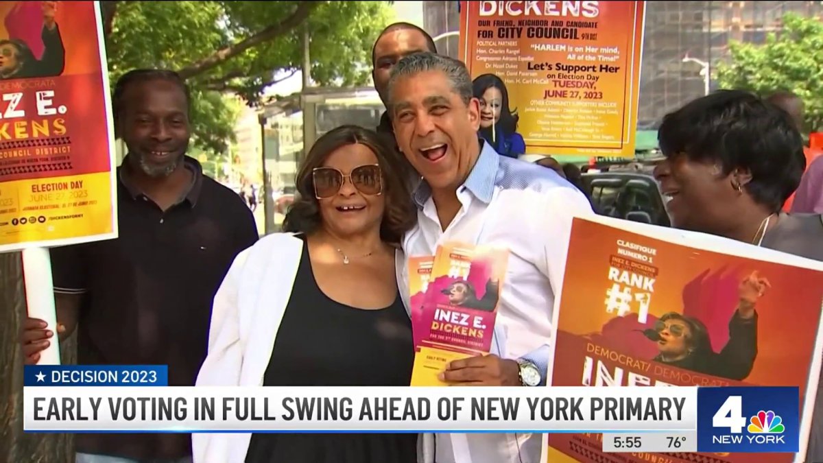 Early voting in full swing ahead of New York primary – NBC New York