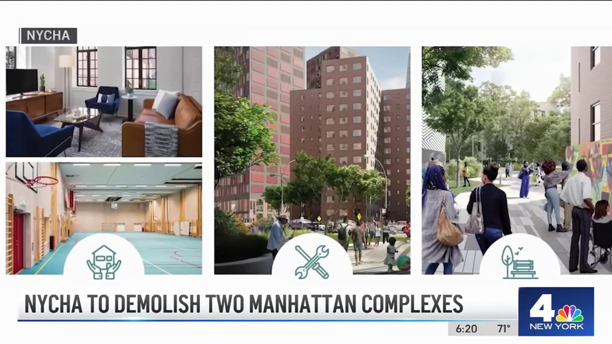 NYCHA to demolish two Manhattan complexes – NBC New York