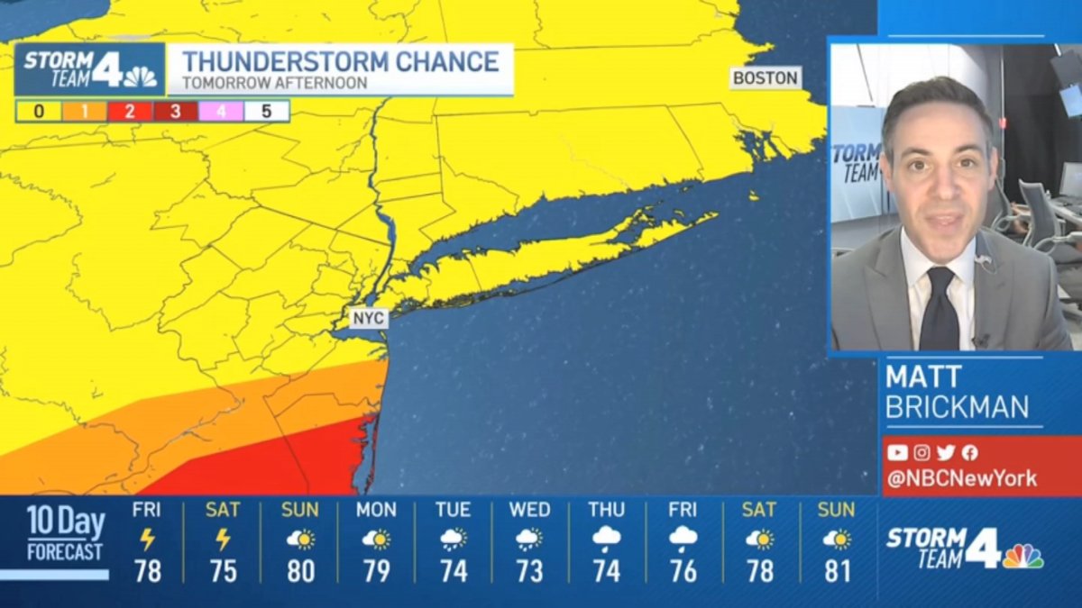 Latest Forecast From Storm Team 4 – NBC New York