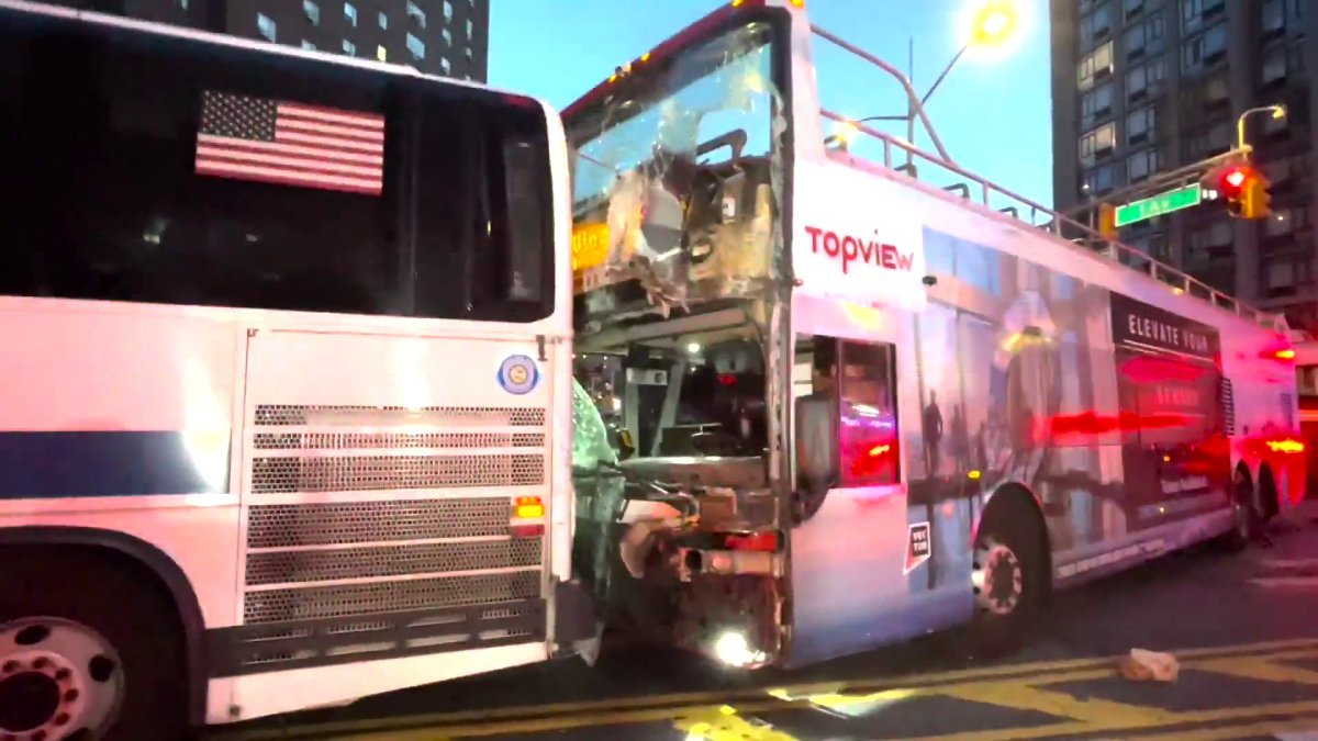 FDNY says dozens evaluated after major bus crash in NYC – NBC New York