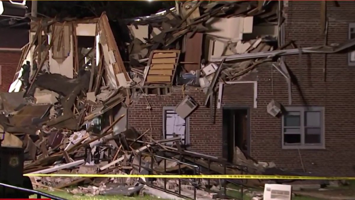 13 displaced in Newark apartment building explosion – NBC New York