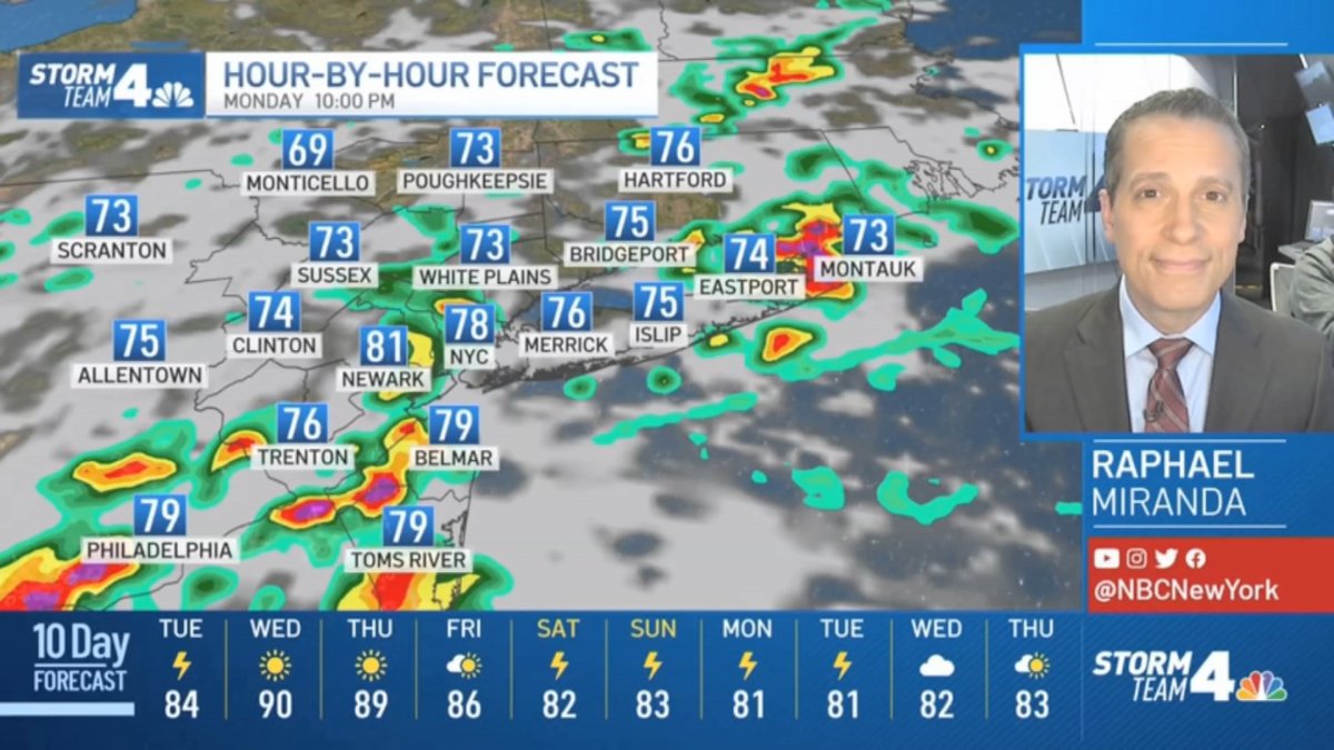 Latest Forecast From Storm Team 4 – NBC New York