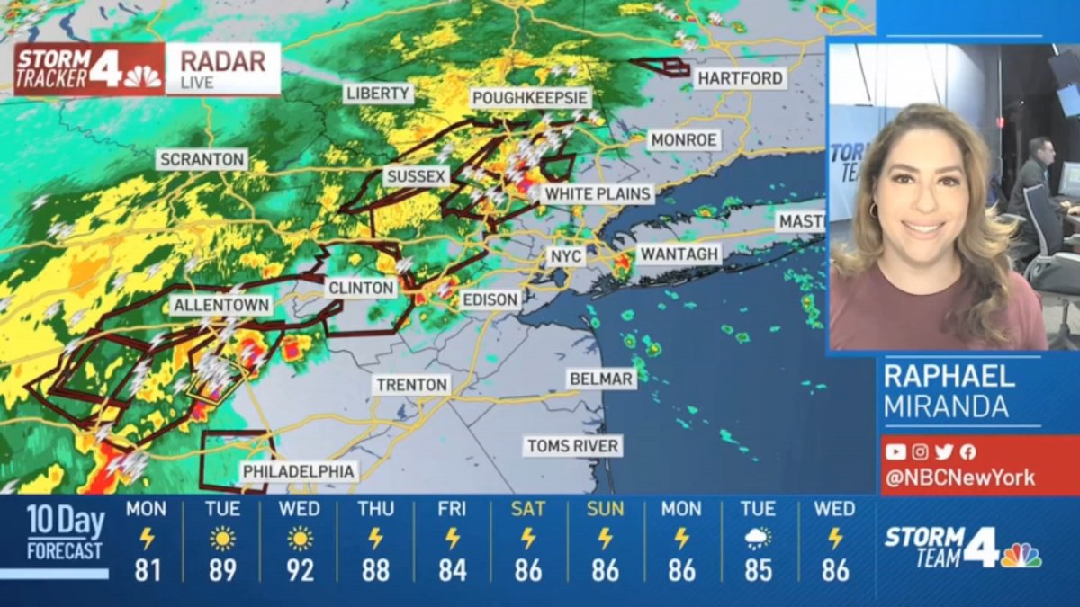 Latest forecast from Storm Team 4 – NBC New York