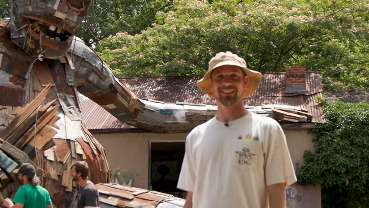 This Local Troll Sculpture Proves One Man’s Trash Is Another Man’s Art – NBC New York