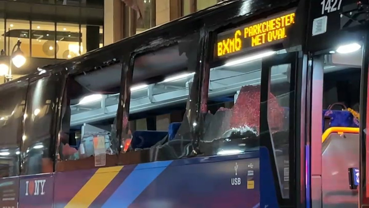 Manhattan crash between MTA bus, construction vehicle sends 8 to ...