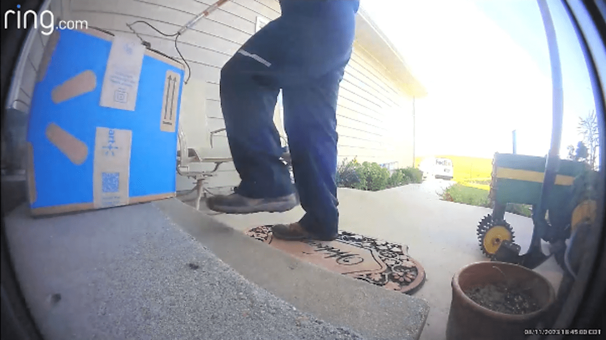 Nebraska FedEx driver kills rattlesnake during delivery – NBC New York