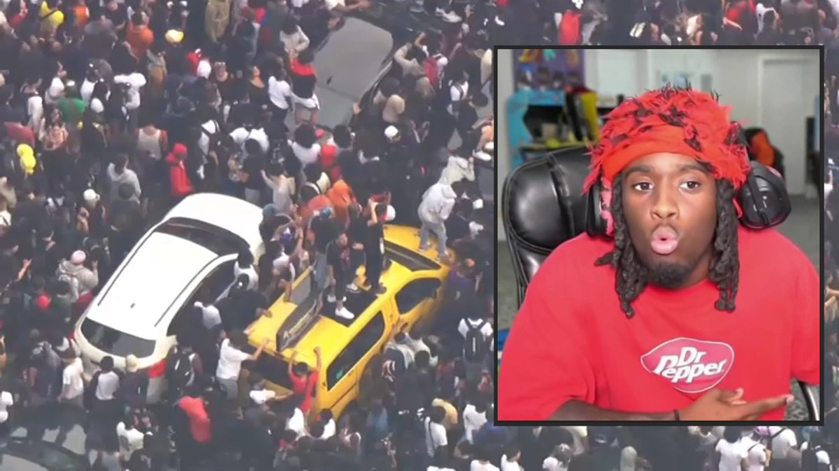 Kai Cenat ‘beyond disappointing’ with fans who sparked chaos at Union ...