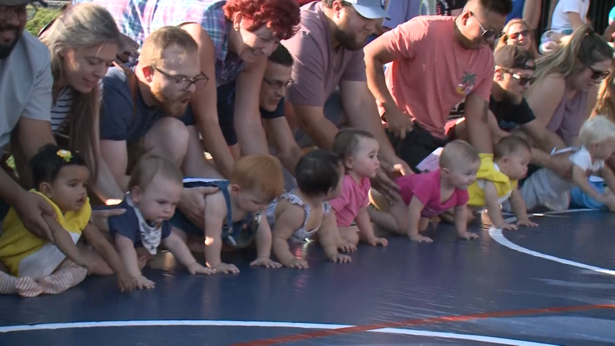 Adorable baby race held at Pennsylvania fair – NBC New York