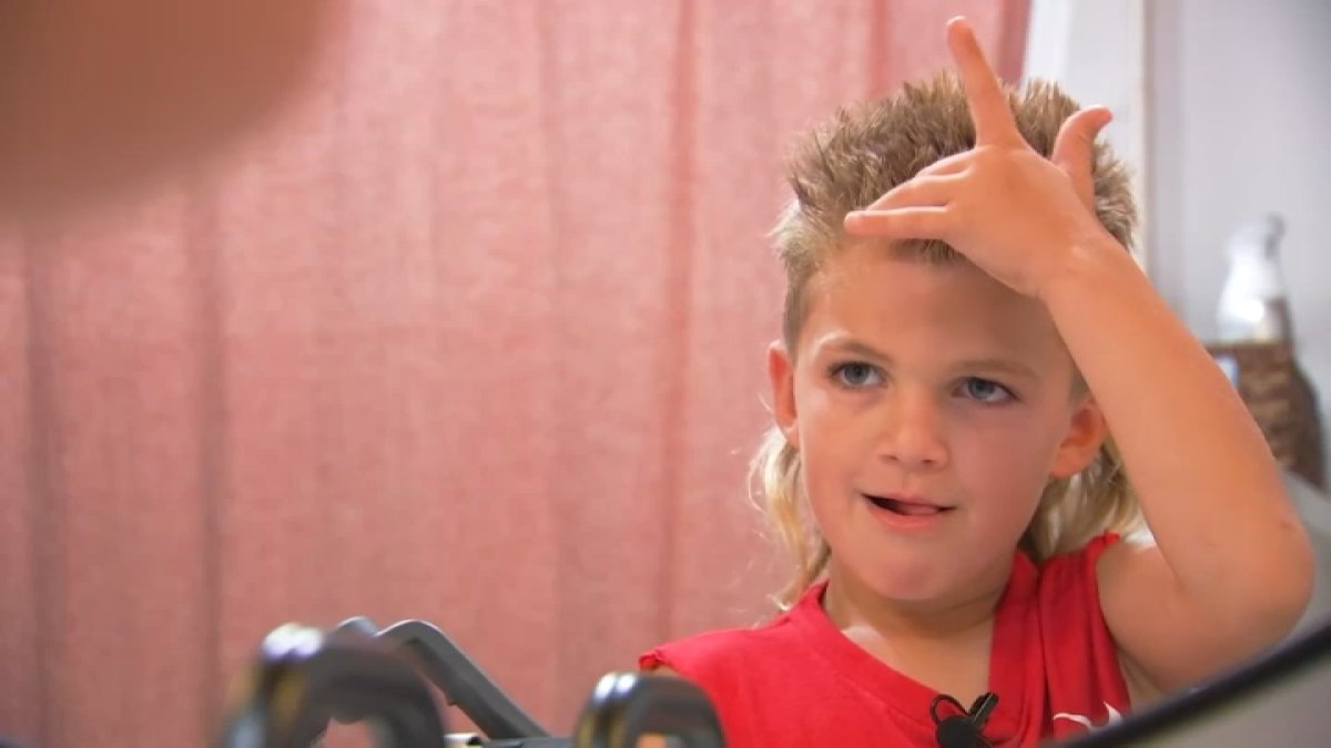 6-year-old Rory Ehrlich wins National Mullet Championship – NBC New York