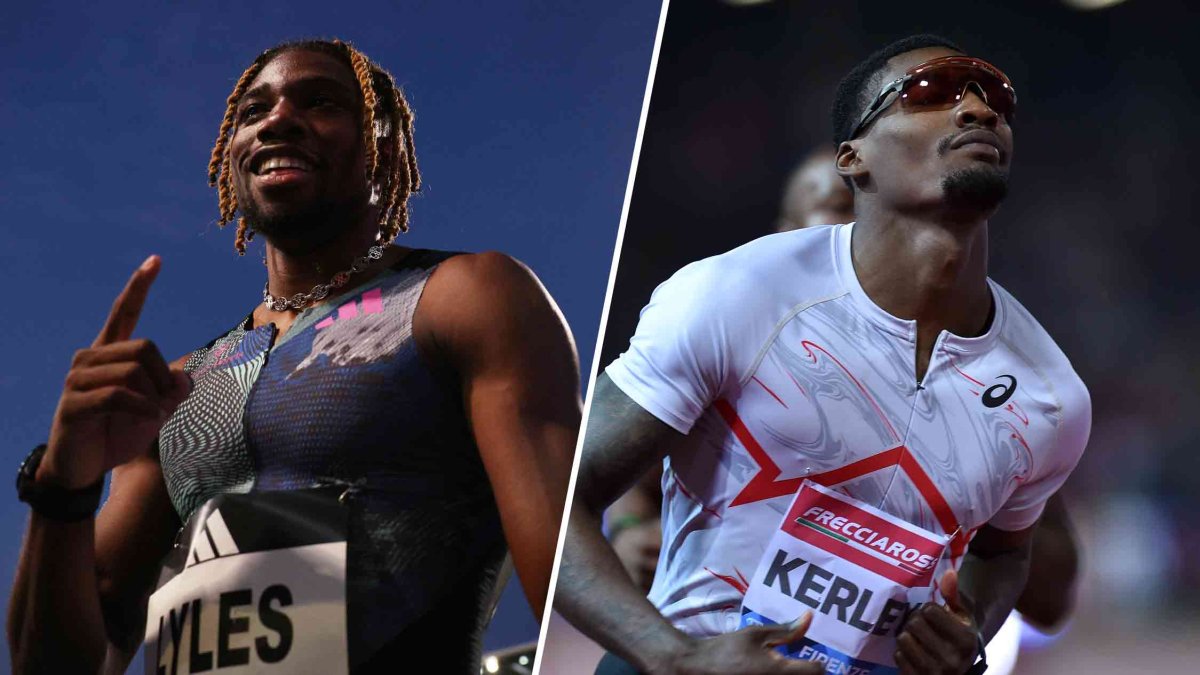 Noah Lyles and Fred Kerley ready for faceoff at world championships – NBC New York