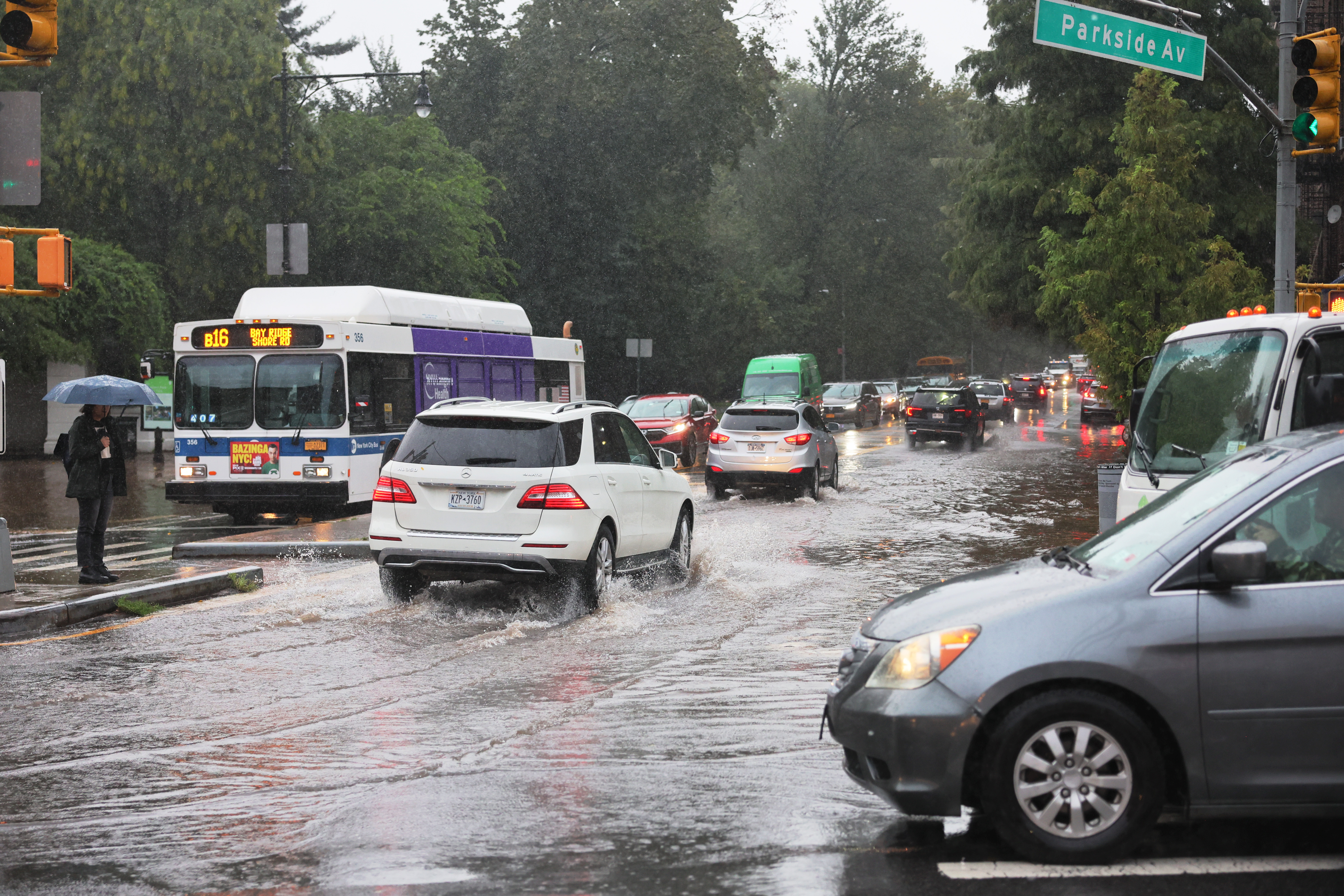 Stunning photos capture how several inches of rain brought New York ...