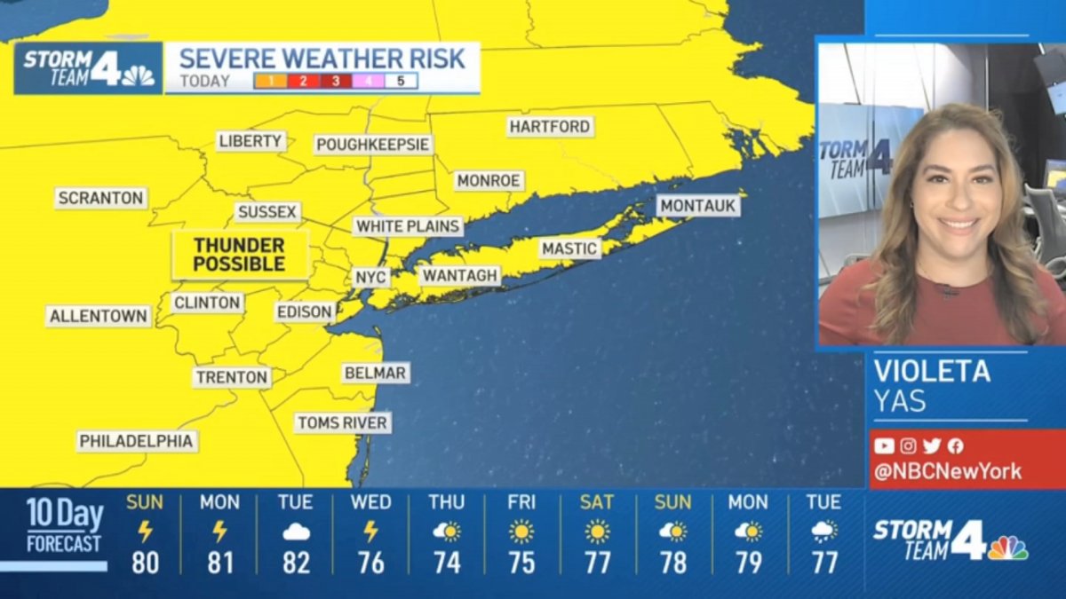 Latest Forecast From Storm Team 4 – NBC New York