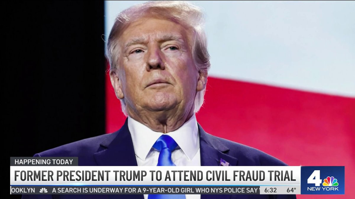 Former President Trump To Attend Civil Fraud Trial In Nyc Nbc New York