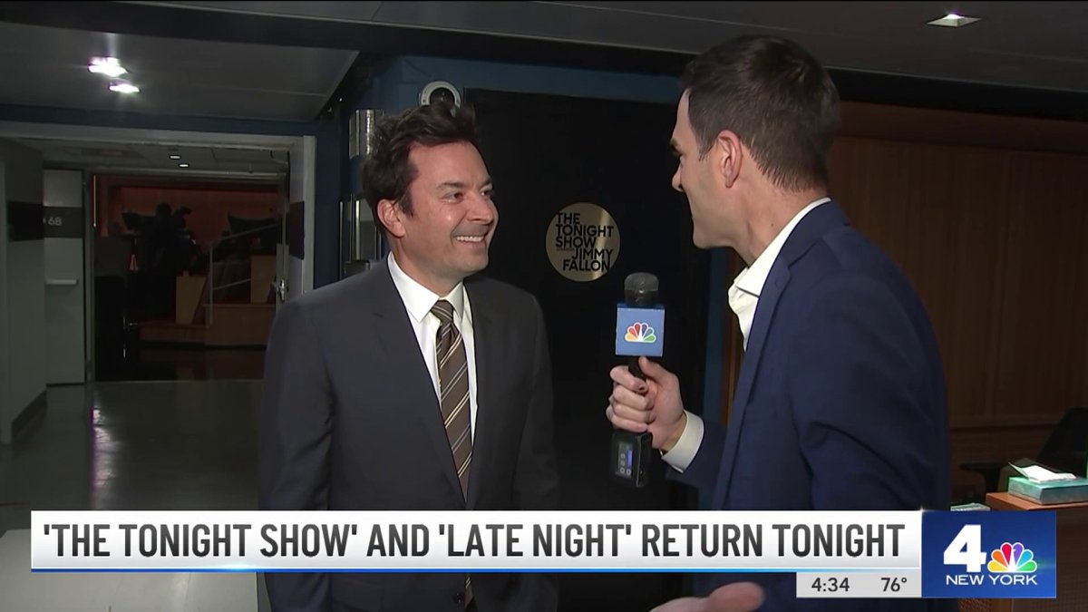 WATCH: Jimmy Fallon speaks to News 4 about the return of ‘The Tonight ...