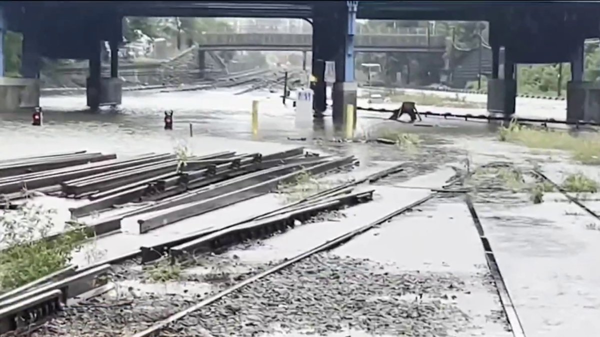 Heavy rain threatens NYC again. See inside MTA substation that flooded ...