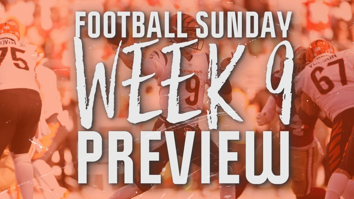 Matchups to keep an eye on in Week 9 of the 2023 NFL season – NBC New York