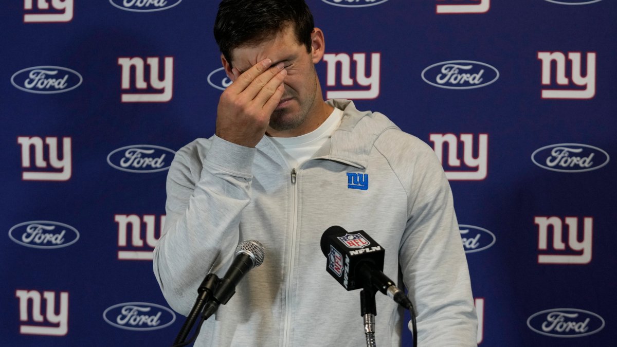 Giants quarterback Daniel Jones is feeling better a day after his neck ...