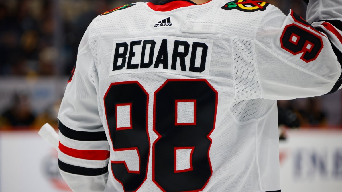 Blackhawks’ Connor Bedard lands in unique group of NHL stars with debut ...