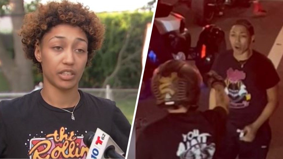 Caught on Cam: Dirt bike rider smashes woman’s windshield, pulls gun on ...