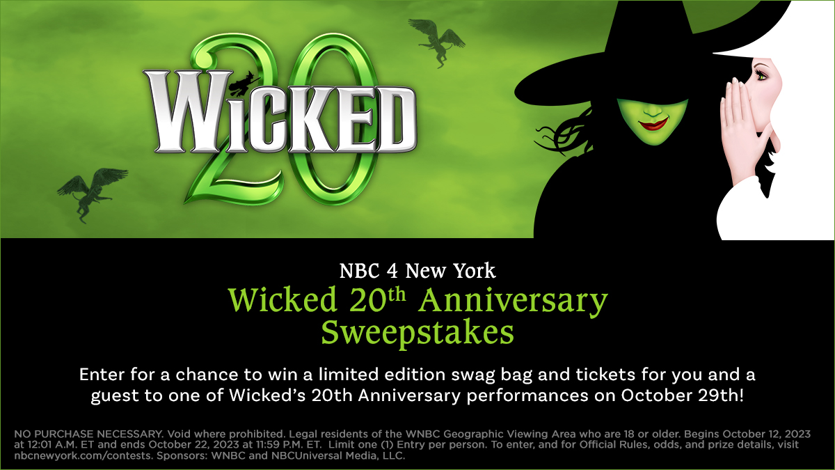 NBC 4 New York and Wicked 20th Anniversary Sweepstakes – NBC New York