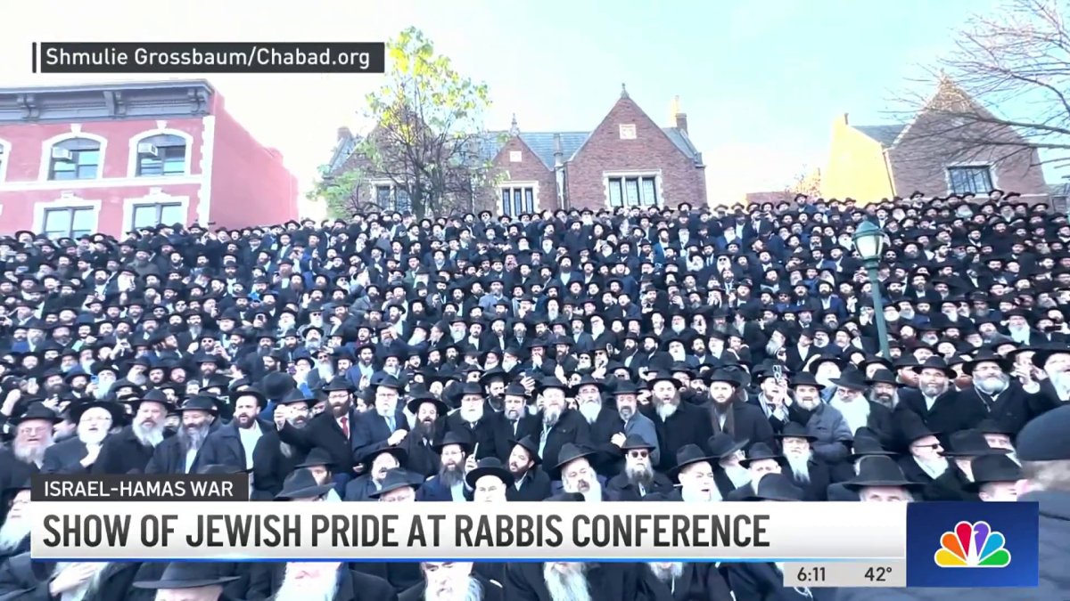Show of Jewish Pride at Rabbis Conference – NBC New York