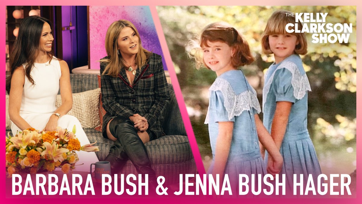 Jenna Bush Hager and Barbara Bush react to throwback photo – NBC New York