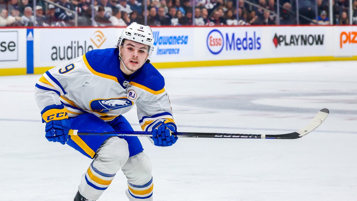 Sabres’ Zach Benson scores sensational first goal vs. Capitals – NBC ...