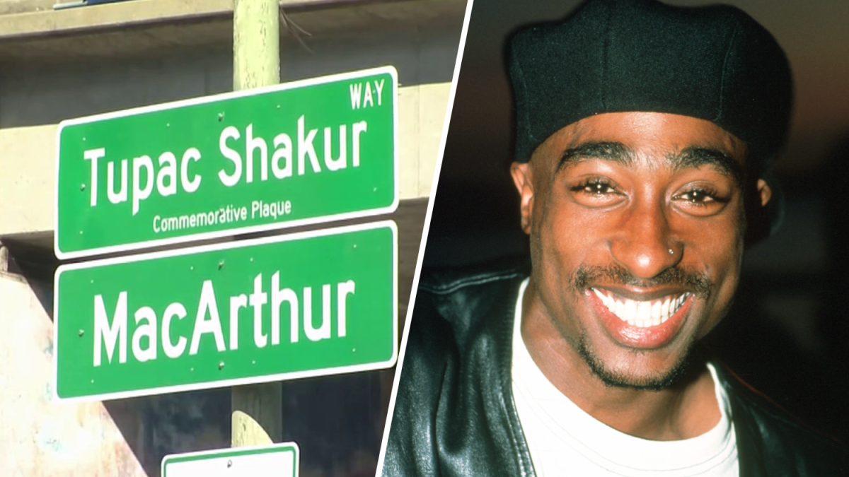 Oakland renames street in honor of Tupac Shakur – NBC New York