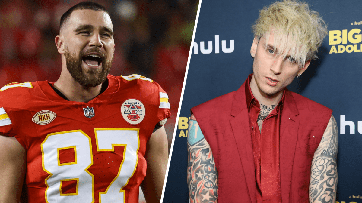Machine Gun Kelly offers Travis Kelce $500K to leave Chiefs for Browns – NBC New York