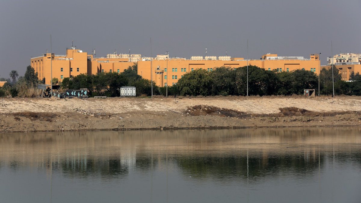 Rockets fired toward US embassy in Baghdad, Iraq Green Zone – NBC New York