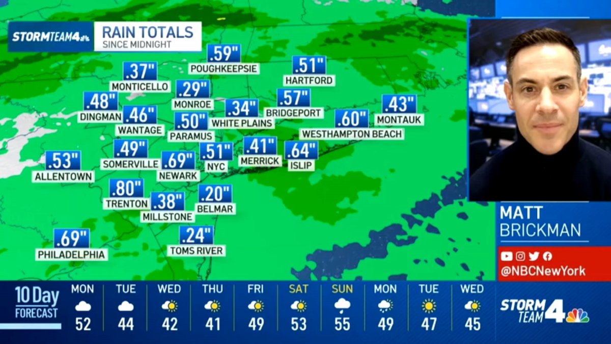 Latest Forecast From Storm Team 4 – NBC New York