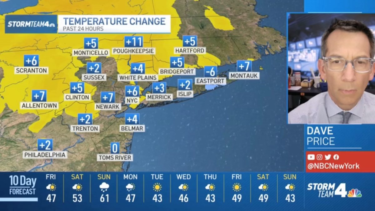 Latest Forecast From Storm Team 4 – NBC New York