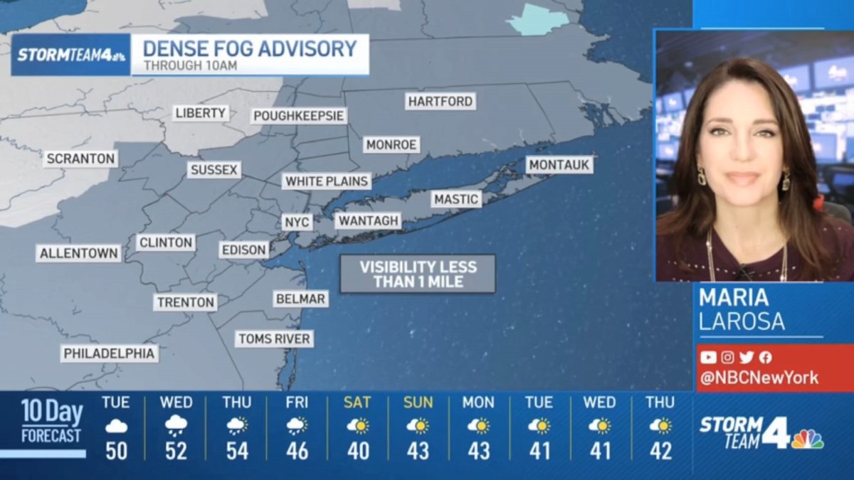 Latest Forecast From Storm Team 4 – NBC New York