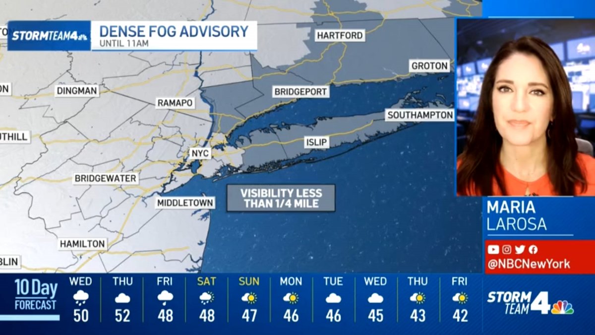 Latest Forecast From Storm Team 4 – NBC New York