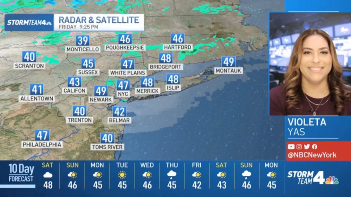Latest Forecast From Storm Team 4 – NBC New York
